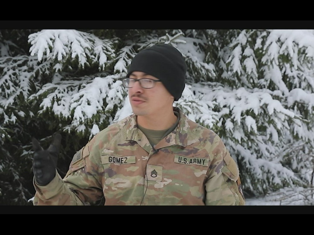 DVIDS - Video - Staff Sgt. Andrew Gomez Holiday-Shout