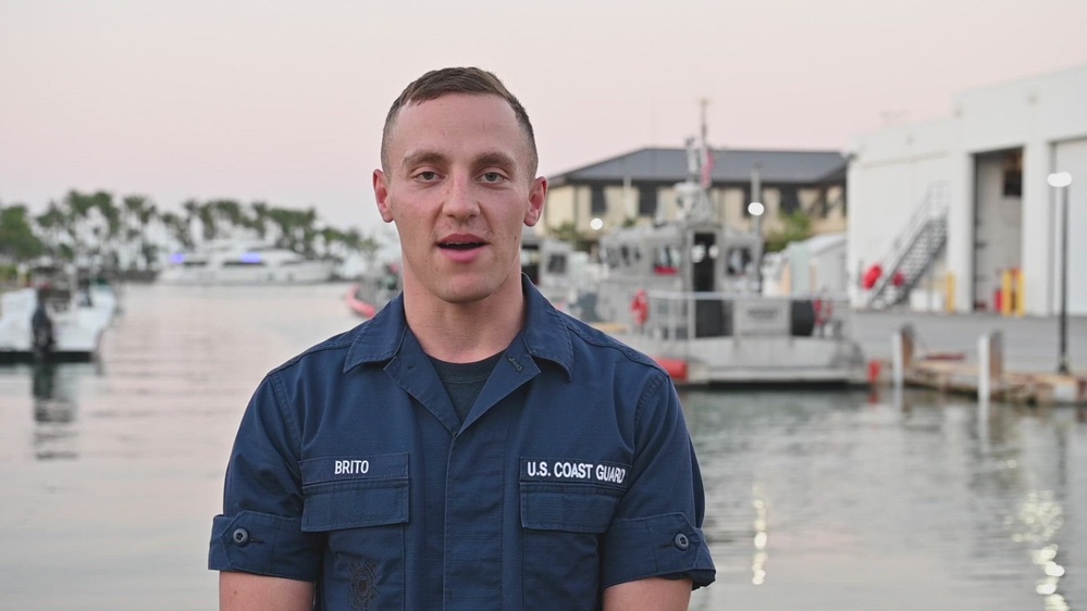 DVIDS - Video - Coast Guard Fireman Anthony Brito holiday greeting