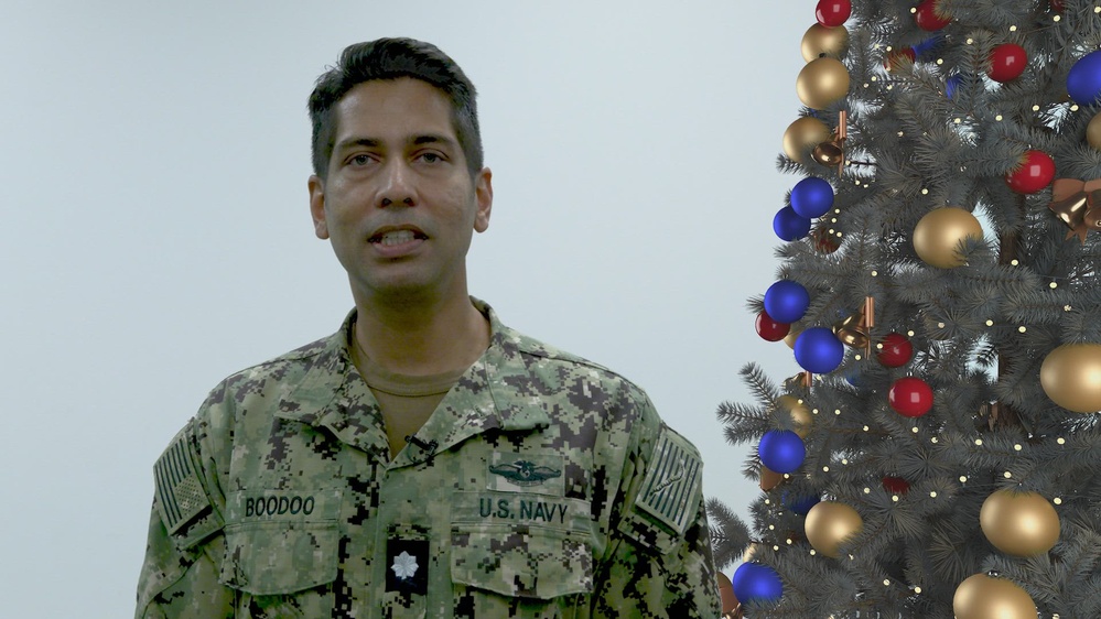 DVIDS - Video - CDR Roger Boodoo_Houston_Holiday
