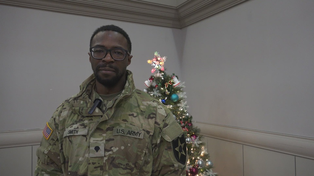 DVIDS - Video - Spc. Alexis Smith - Holiday Greeting