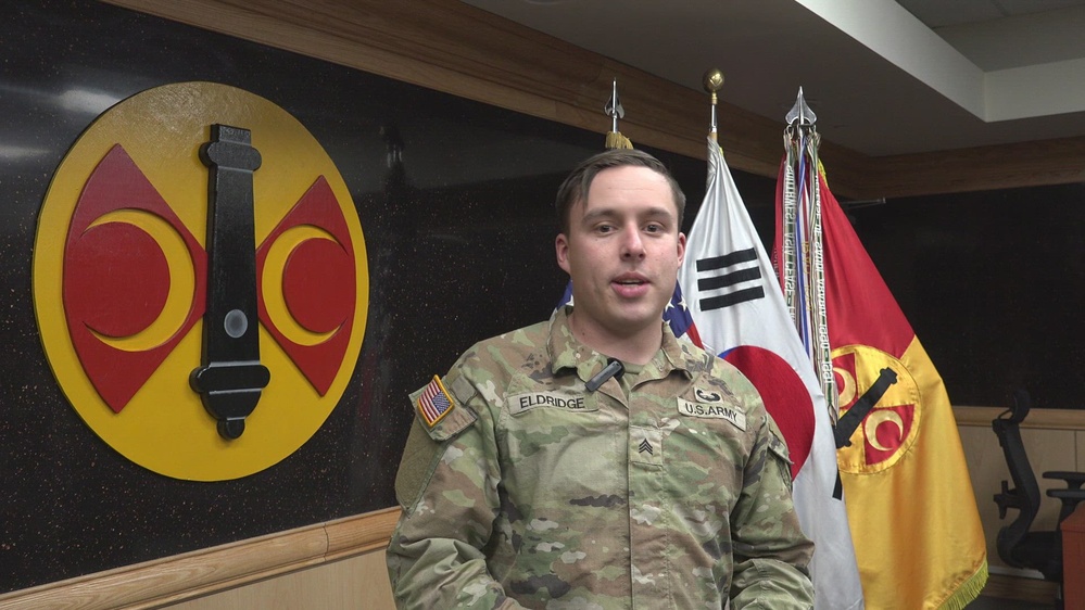 DVIDS - Video - Sgt. Lucas Eldridge - Holiday Greeting