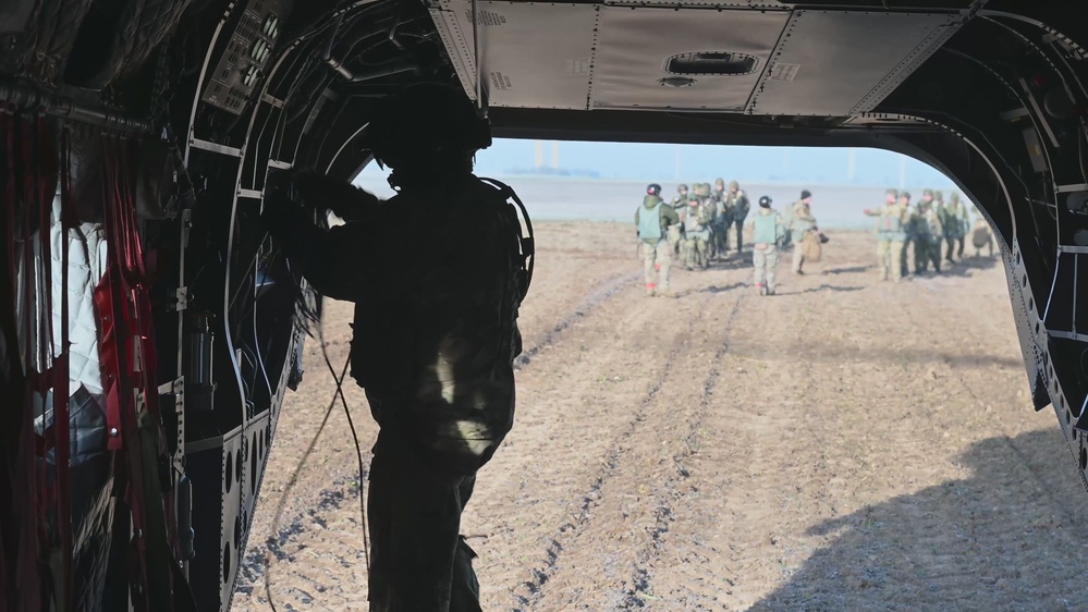 DVIDS - Video - NATO Allies conduct static line jumps