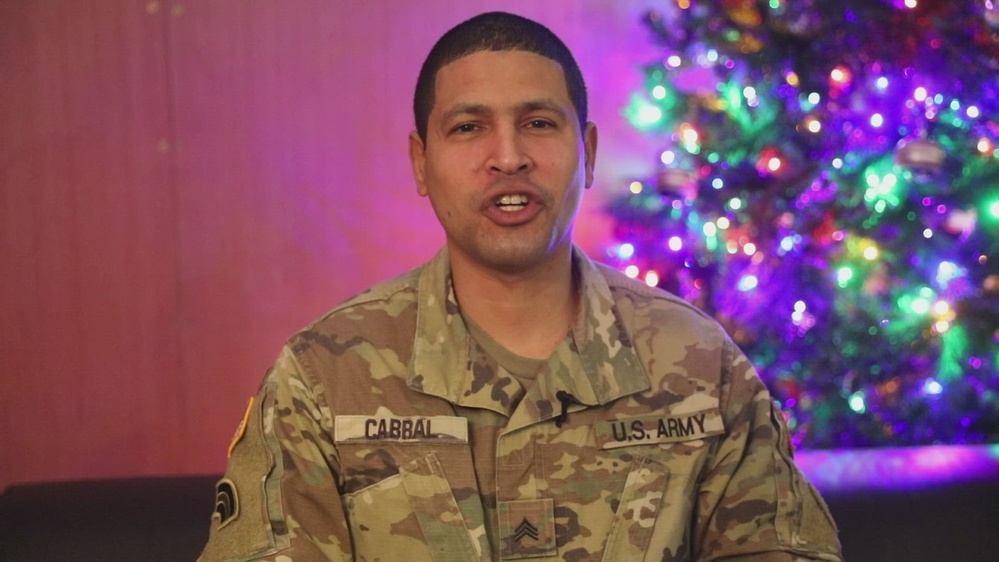 DVIDS - Video - Sgt. Orlando Cabral, Holiday Greeting