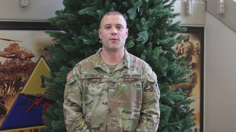 DVIDS - Video - Pfc. Nooney Holiday shoutout