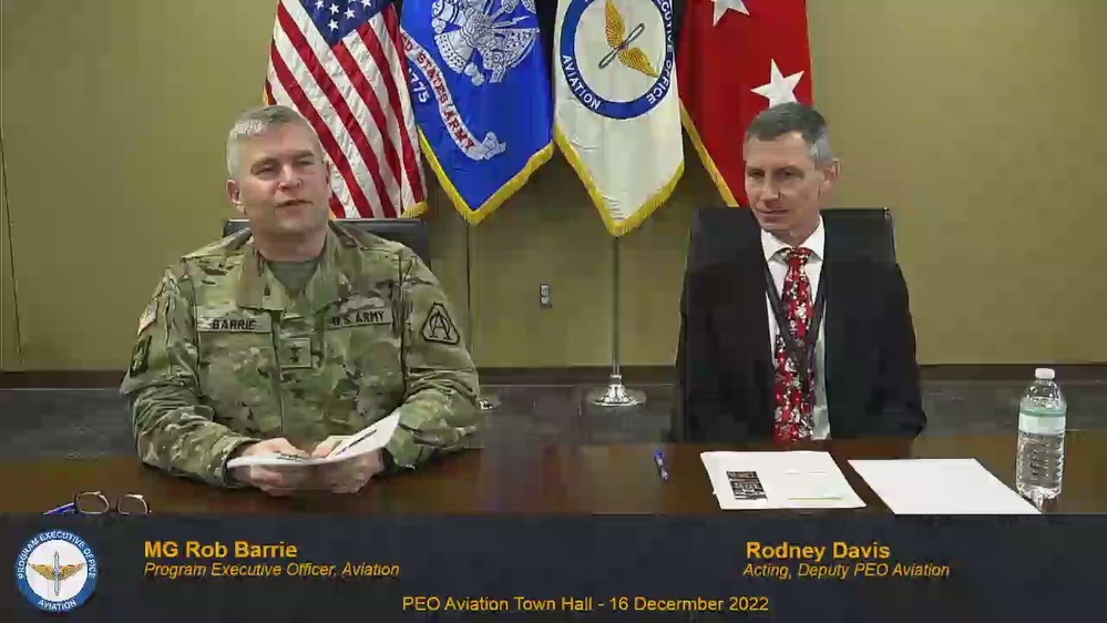 DVIDS - Video - PEO Aviation Town Hall - December 16, 2022