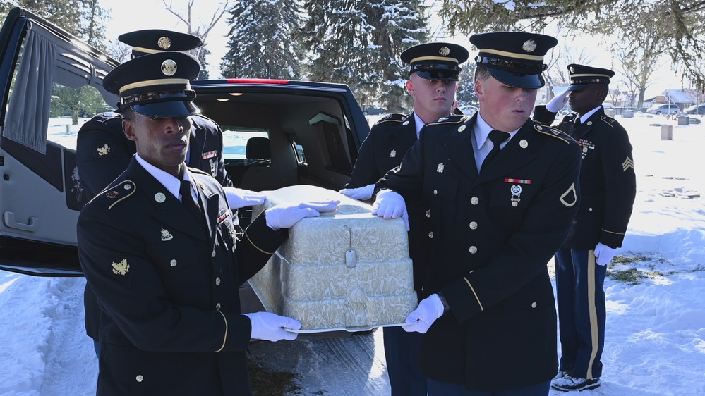 DVIDS - Video - Funeral Honors of U.S. Army Air Forces Cpl. Merle L. Pickup