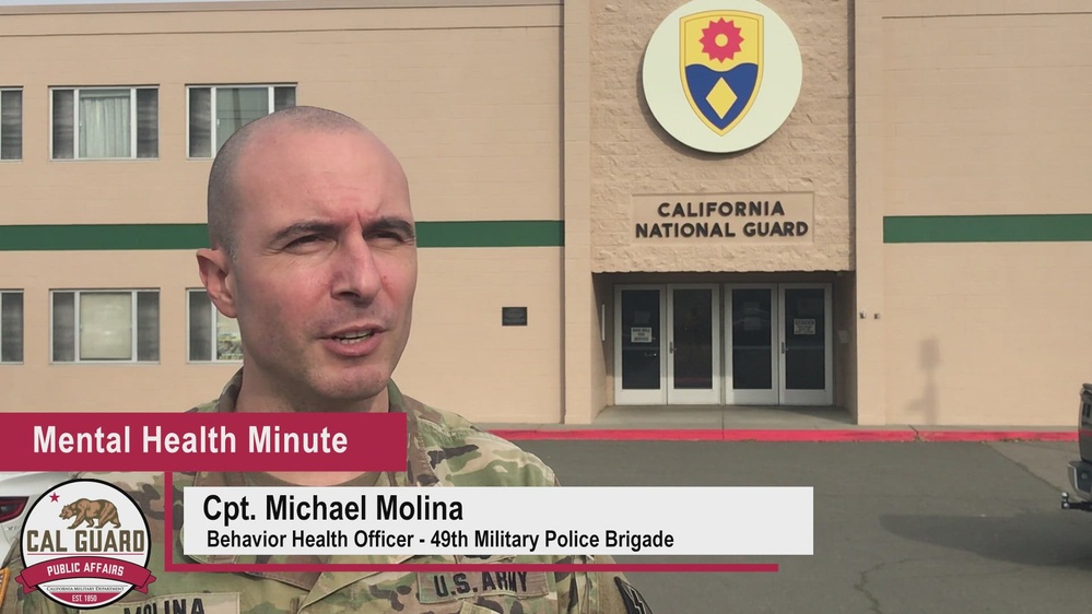 DVIDS - Video - Mental Health Minute - CPT. Michael Molina