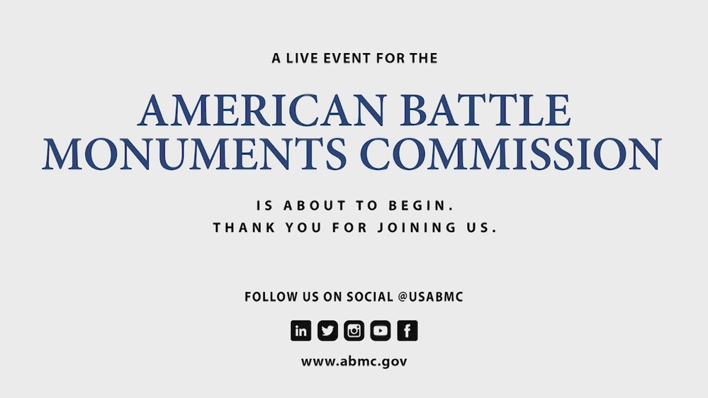 DVIDS - Video - ABMC Centennial Anniversary Commemoration Launch ...