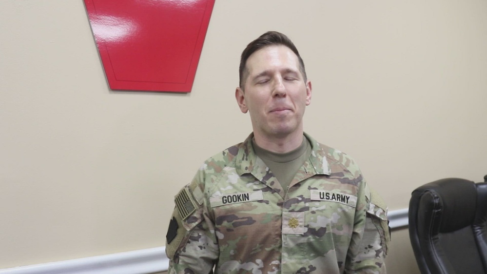 DVIDS - Video - MAJ JOSEPH GOOKIN HOLIDAY GREETING 2022