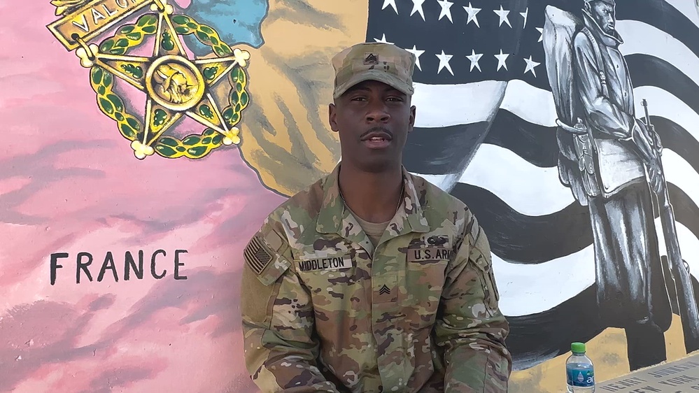 DVIDS - Video - Sgt. Teion Middleton - Holiday Season Shout-out