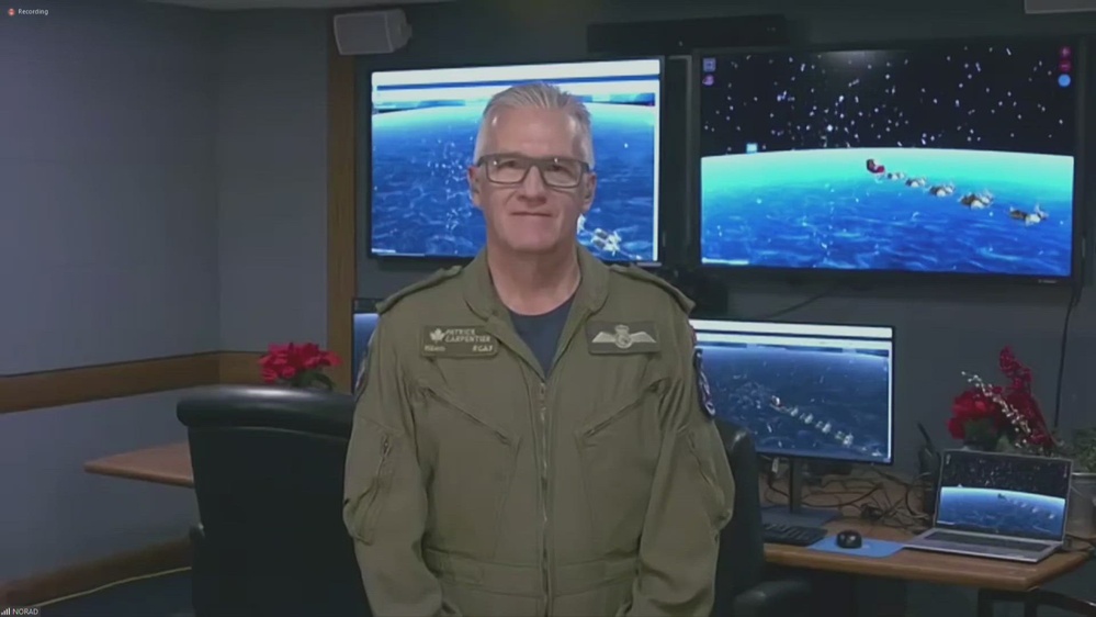 DVIDS - Video - Maj. Gen. Patrick Carpentier NORAD Tracks Santa ...