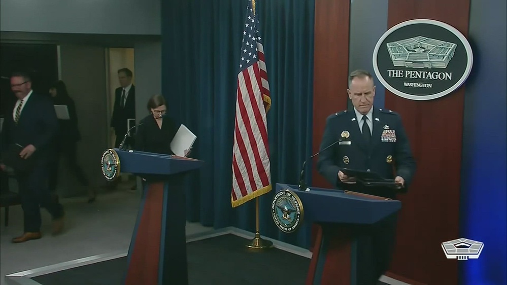 DVIDS - Video - Pentagon Officials Hold Briefing