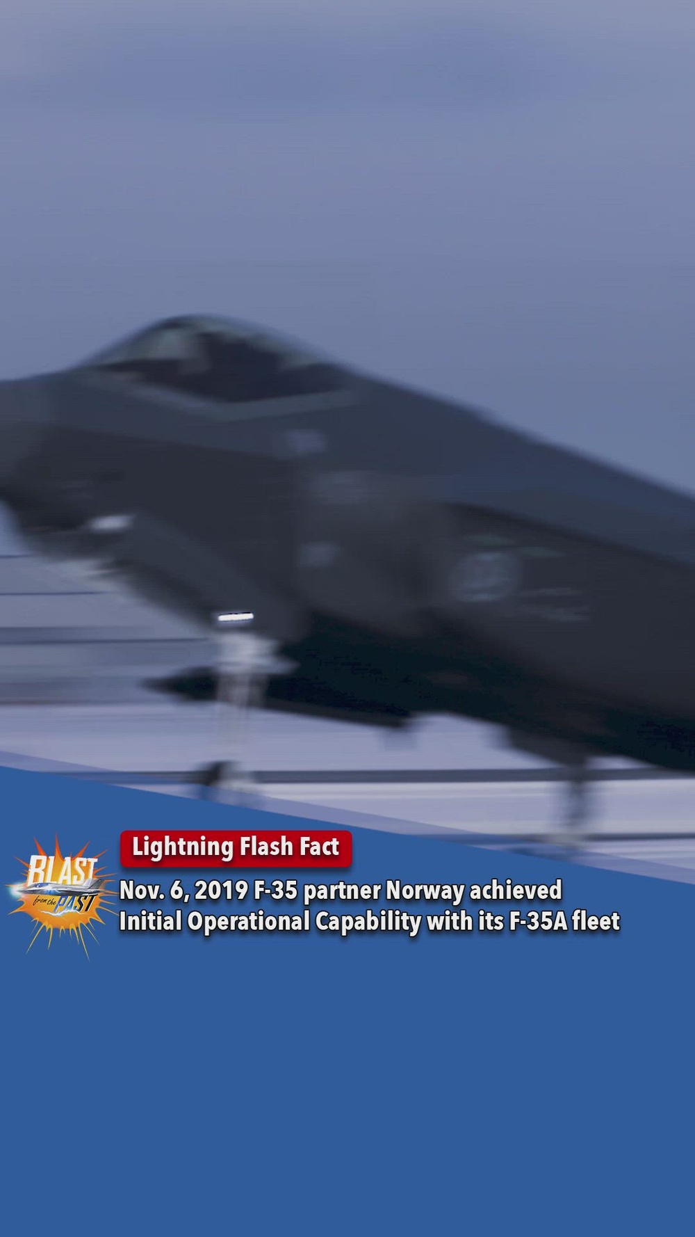 DVIDS - Video - Norway F-35A IOC Blast from the Past