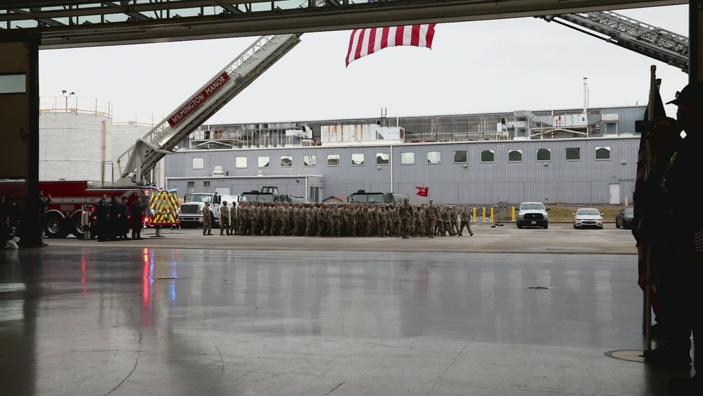 DVIDS - Video - Delaware Guard's 160th Engineer Company Deployment Ceremony