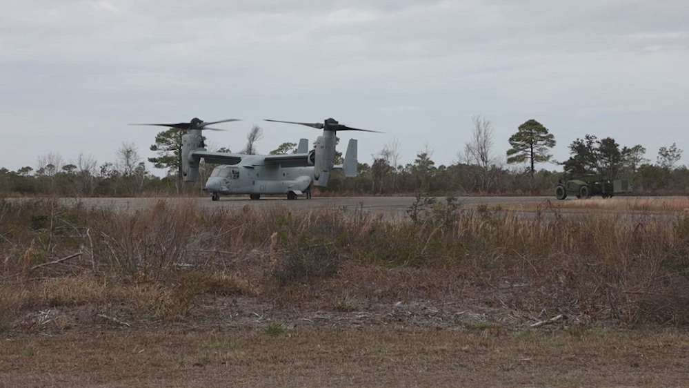 DVIDS - Video - Distributed Aviation Operations Exercise 1: MV-22B ...