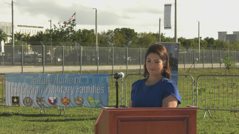 DVIDS - Video - City of Doral Mayor Christi Fraga Ground Breaking ...