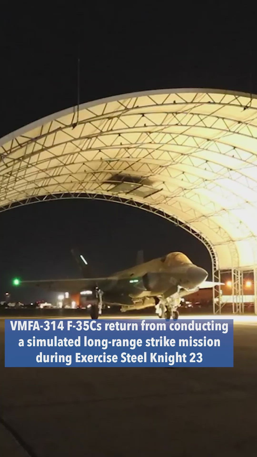DVIDS - Video - VMFA-314 F-35C Steel Knight 23