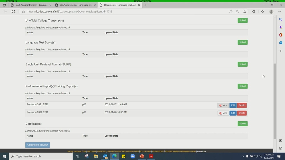 DVIDS - Video - LEAP Application Upload Tutorial