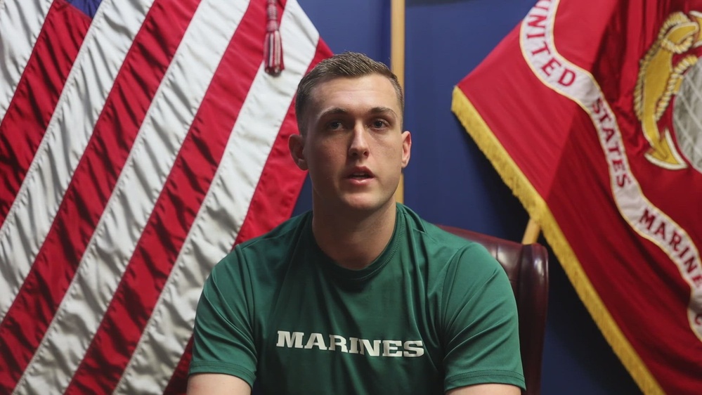 DVIDS - Video - U.S. Marine Corps Officer Candidate Raymond Gazzo