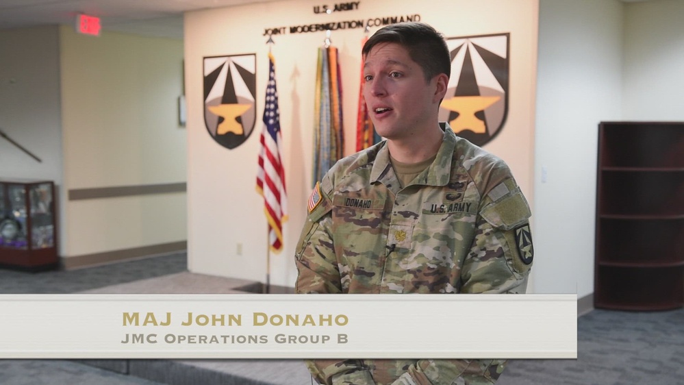 DVIDS - Video - Maj. John Donaho, U.S. Army Joint Modernization Command