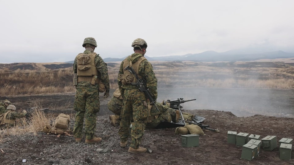 DVIDS - Video - Fuji Viper 23.2: V34 Marines conduct a Machine Gun Range