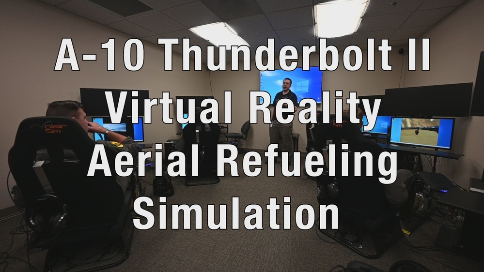DVIDS - Video - 355th TRS A-10 VR simulation