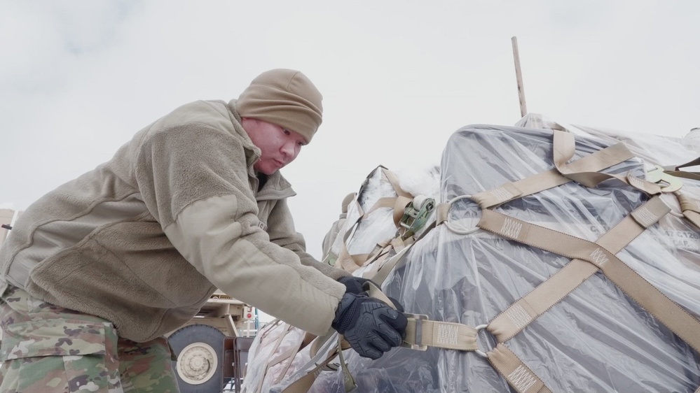 DVIDS - Video - Warrior Shield Training Exercise- Loading equipment pallets