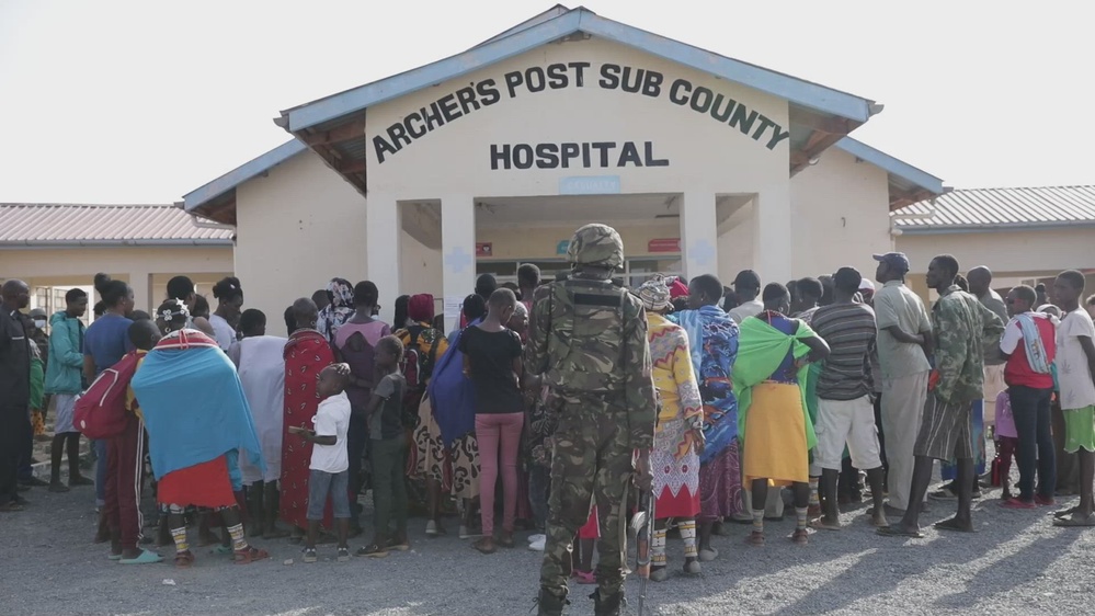 DVIDS - Video - BROLL: US, KDF conduct free medical clinic at Archer’s ...