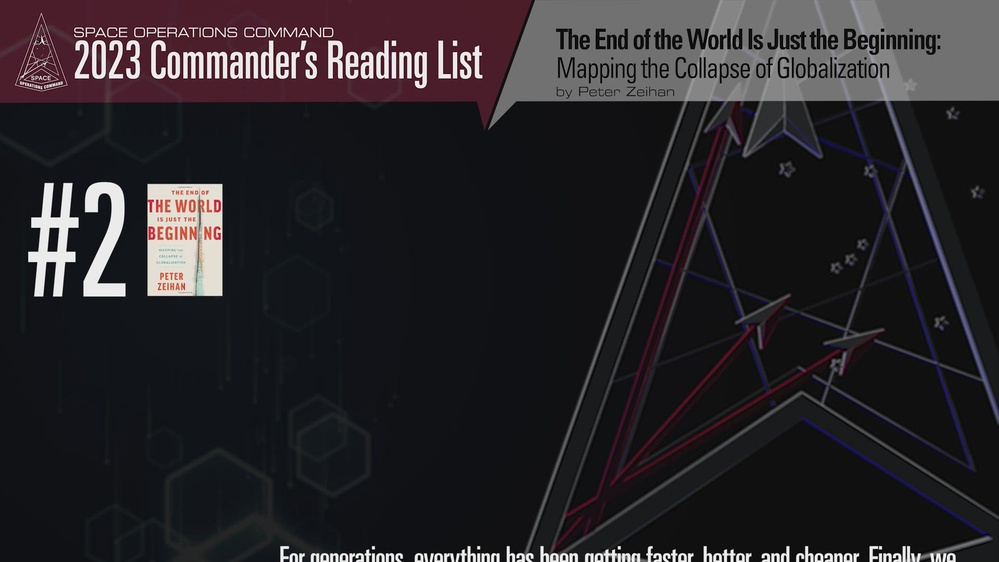 DVIDS - Video - 2023 SpOC Commander's Reading List: Book 2
