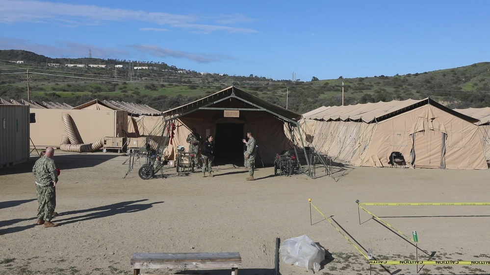 DVIDS - Video - Expeditionary Medical Facility Bravo conducts training ...