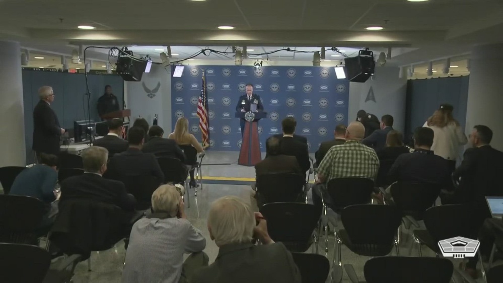 DVIDS - Video - Pentagon Press Secretary Holds Briefing