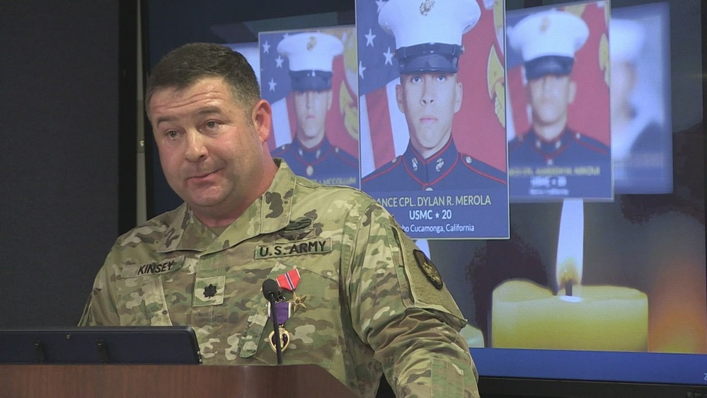 DVIDS - Video - Joint Enabling Capabilities Command Purple Heart Ceremony