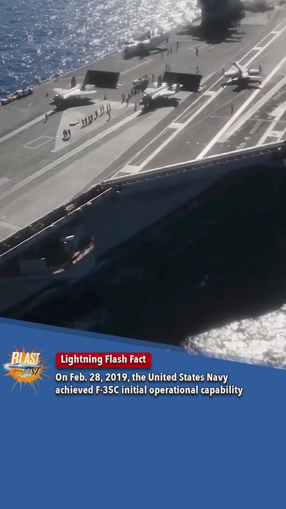 DVIDS - Video - USN F-35C IOC Blast from the Past