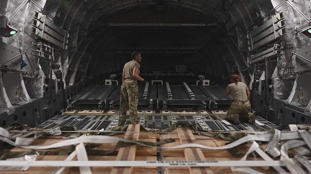 DVIDS - Video - 15th AS delivers military equipment to Somali National ...