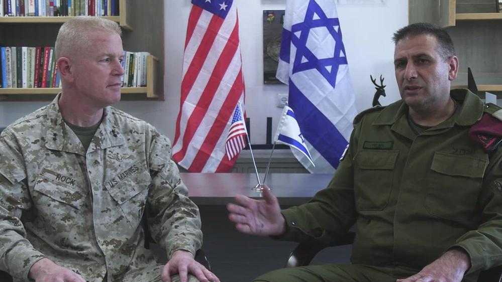 DVIDS - Video - COMUSMARENT, IDF Brig. Gen Guy Levi Interview at ...