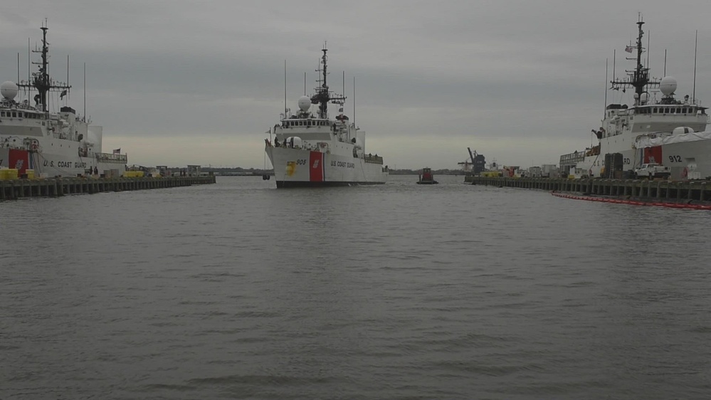 DVIDS - Video - USCGC Spencer returns to Portsmouth after an 88-day ...
