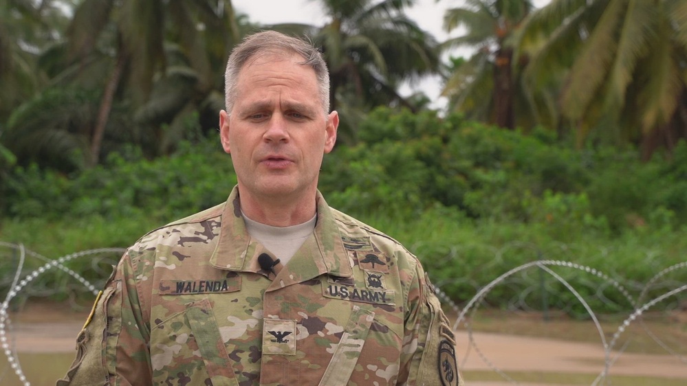 DVIDS - Video - U.S. Army Colonel Gary Walenda, J5 Director of Special ...
