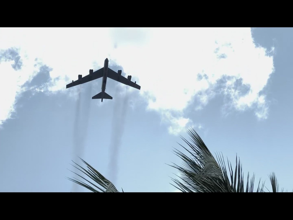 DVIDS - Video - Task Force mission B-52 flyover in Ghana highlights ...