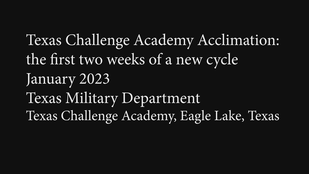 DVIDS - Video - Texas National Guard Youth ChalleNGe Program