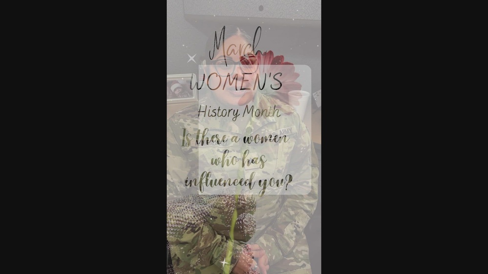 DVIDS - Video - Women's History Month With Sgt Armendarez