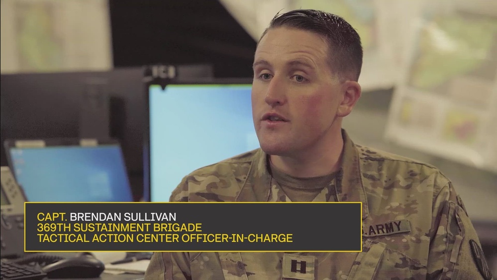 DVIDS - Video - 369th SB Tactical Action Center - Capt. Sullivan