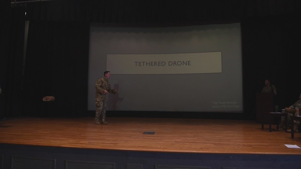 DVIDS - Video - Dyess Spark Tank 2023: Tethered Drone