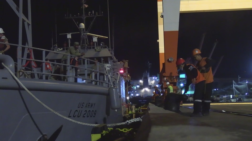 DVIDS - Video - U.S. Army landing craft, utility offload in preparation ...