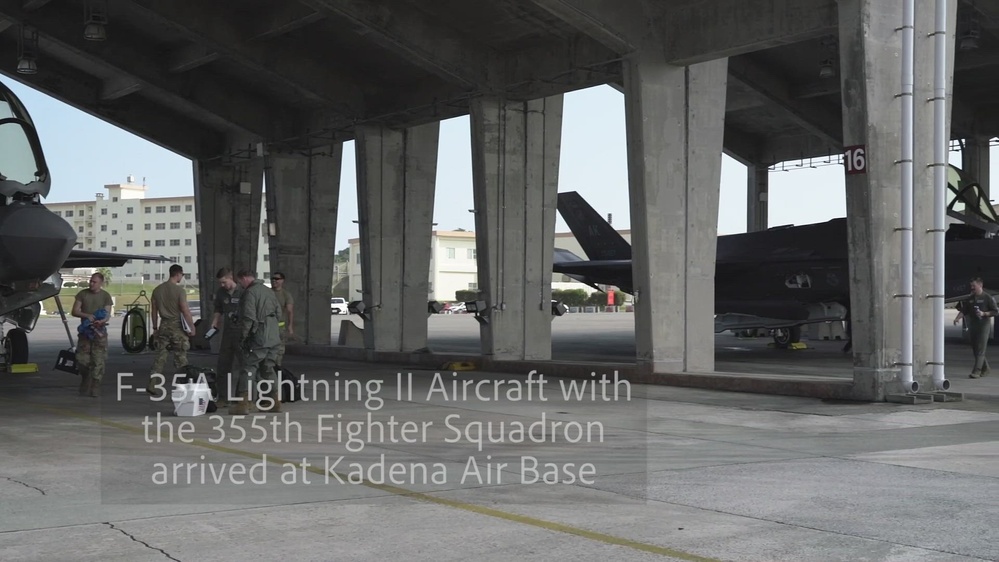 DVIDS - Video - Lightning II's arrive at Kadena to maintain advanced ...