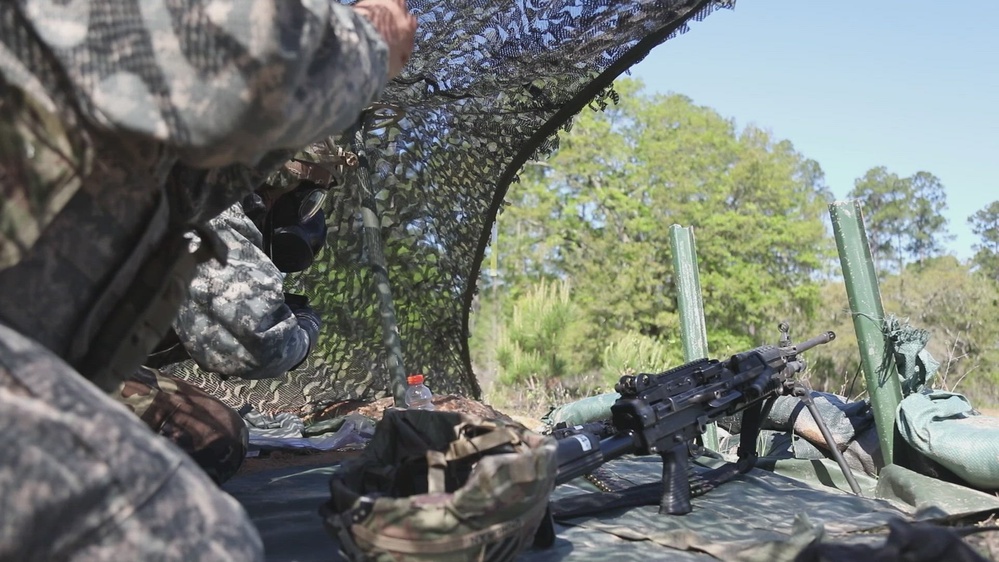 DVIDS - Video - Sustainment Soldiers conduct base defense live fire