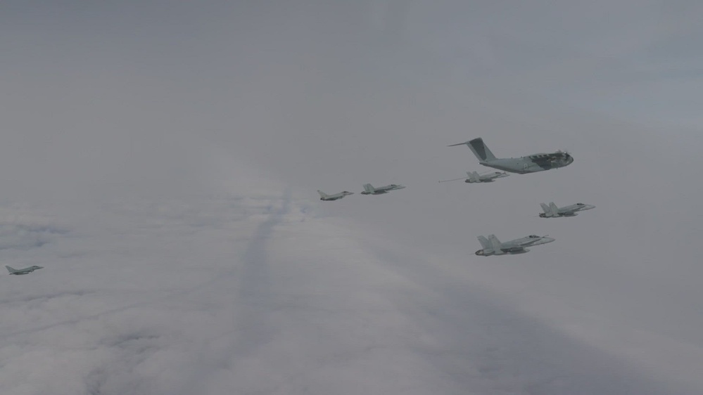 DVIDS - Video - Finnish fighter jets and Allied aircraft train together ...