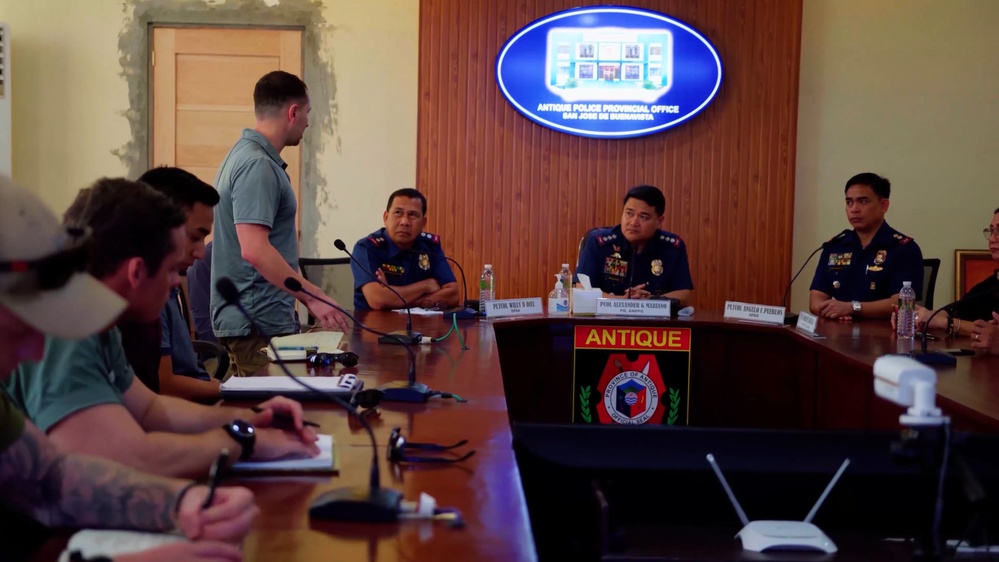 DVIDS - Video - Balikatan 23 | 3D CAG Marines Meet with Antique Officials