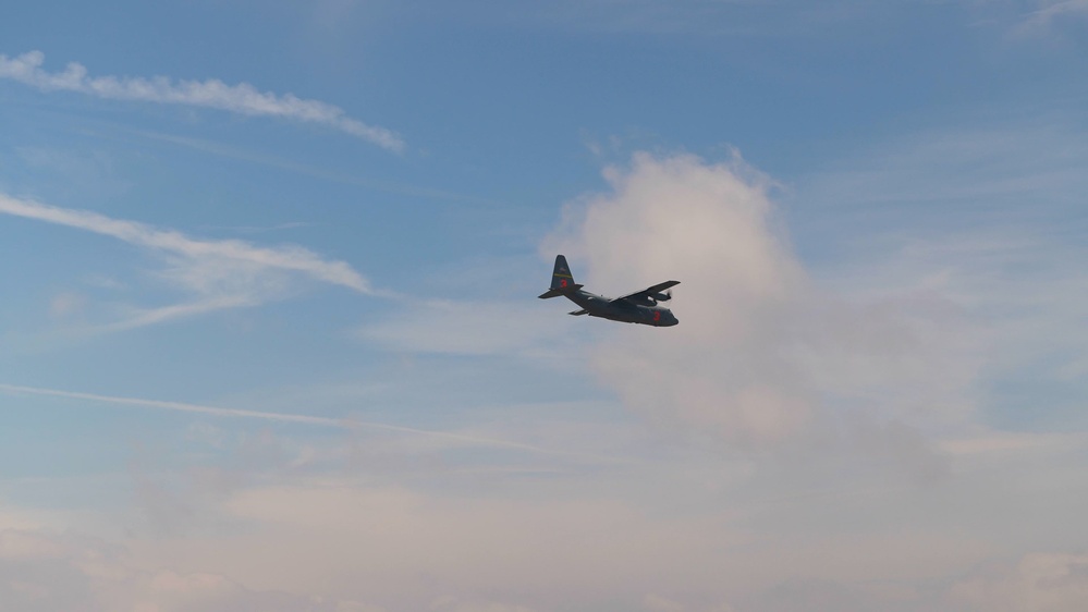 DVIDS - Video - Slow motion video of a MAFFS-equipped C-130H dropping water during MAFFS 2023 ...