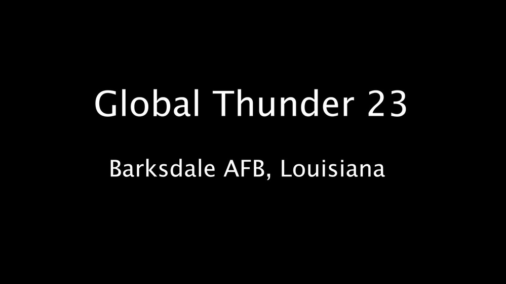DVIDS - Video - Barksdale participates in Global Thunder 23