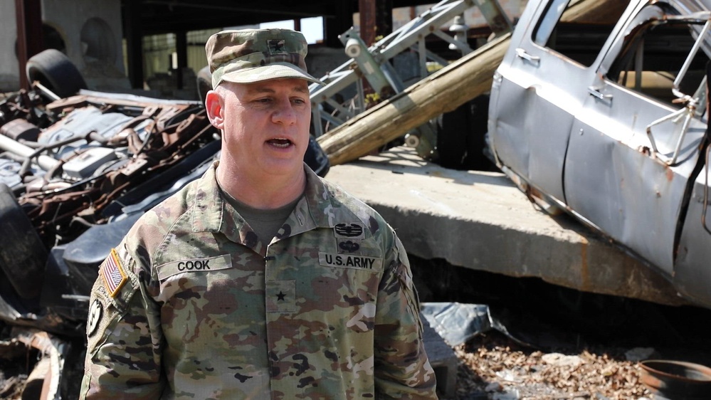 DVIDS - Video - Brig. Gen. Christopher Cook Guardian Response 23 Interview